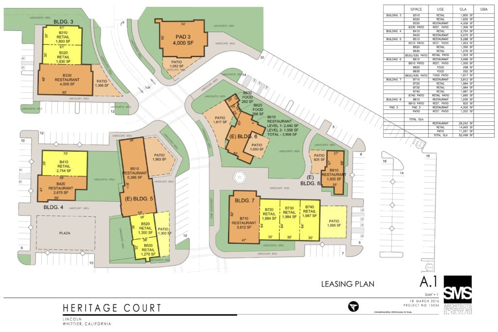 Leasing Site Plan - Color - CCP Real Estate Advisors